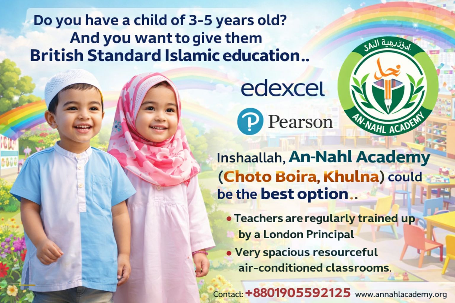 British Standard Islamic Education – An Nahl Academy